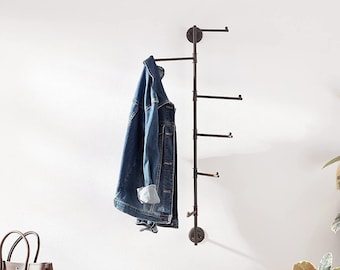 Rustic Wall Coat Rack | Etsy