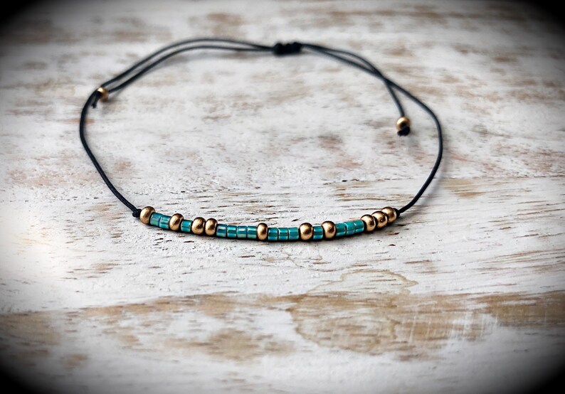 MORSE CODE BRACELET Name Bracelet Morsecode Bracelet Best | Etsy