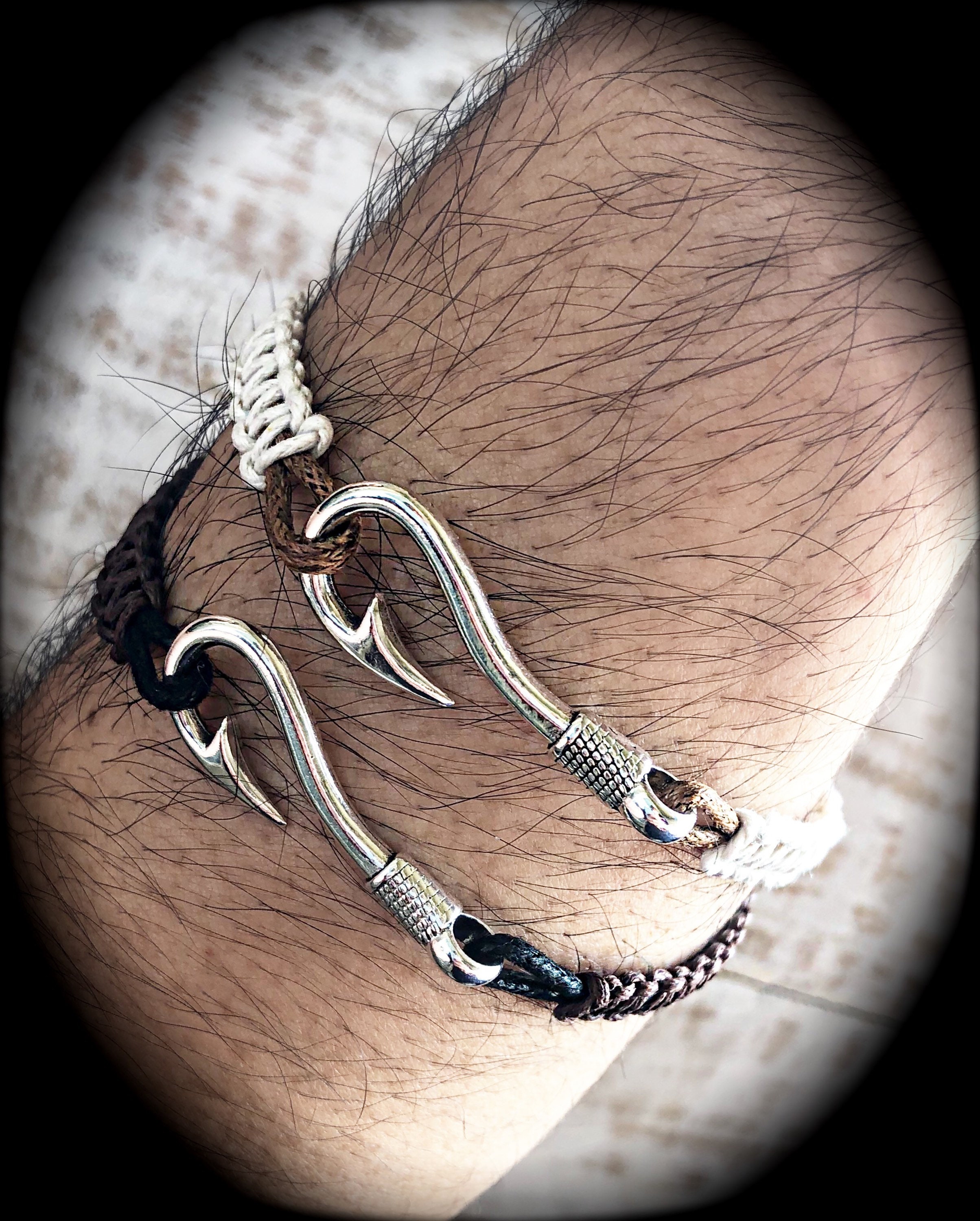 MEN FRIENDSHIP BRACELET Men Silver Bracelet Gift for Him - Etsy