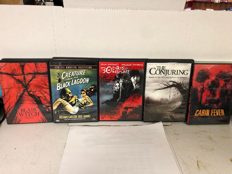 Mystery Horror DVD Lot - Etsy