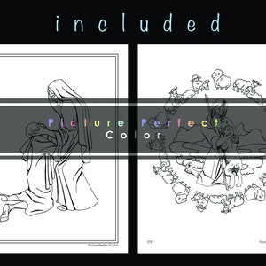 New Testament Coloring Pages Colouring Activity Bundle Jesus Christ ...