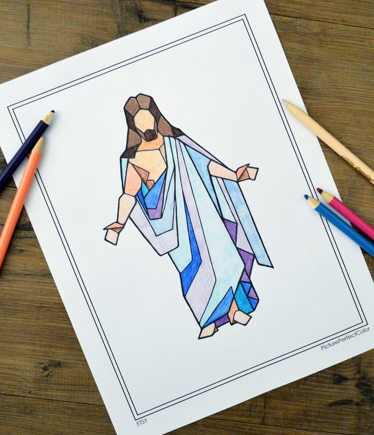 Jesus Christ Christus Statue Geometric New Testament Bible Gospel LDS ...