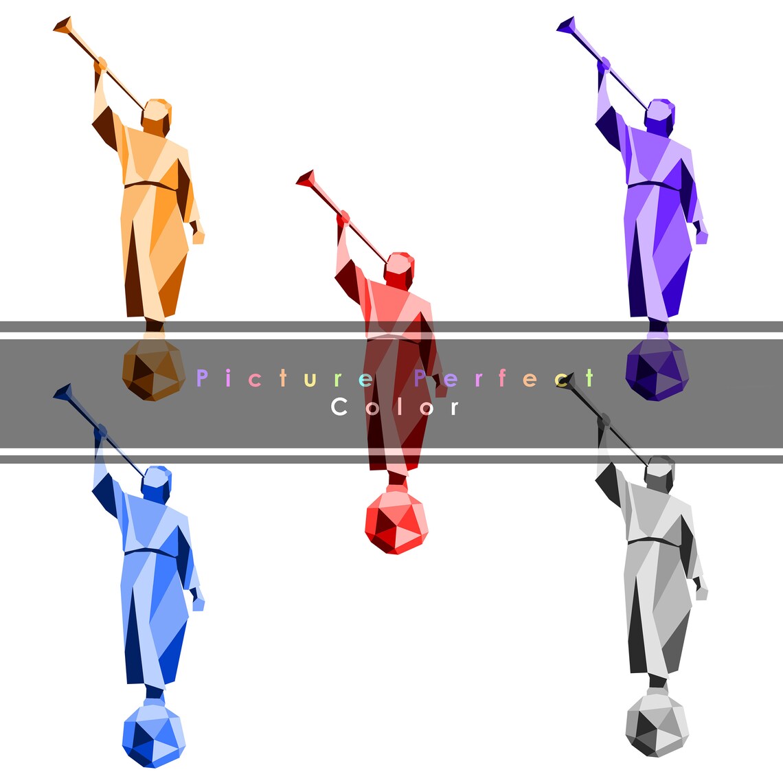 Angel Moroni Temple Statue PNG Digital Stickers Clip Art Book of Mormon ...