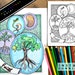 Faith Coloring Page Colouring Activity Seed Growing Tree Bible New ...