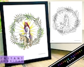 Jesus Christ Riding a Donkey Palm Sunday Easter Hosanna New - Etsy