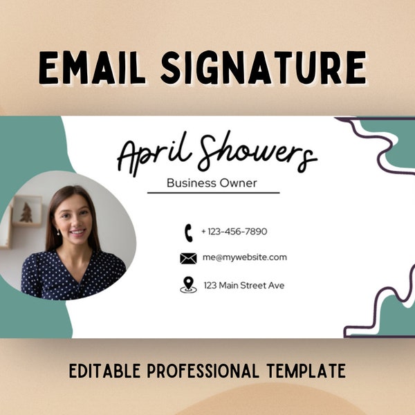 Cute Email Signature - Etsy