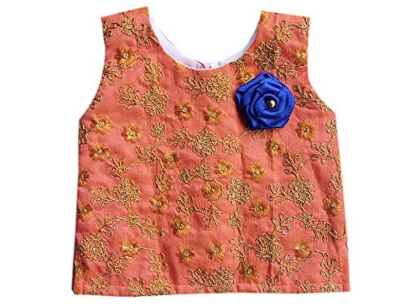 Pattu Pavadai for New Born Baby Kids Lehenga Indian Traditional Silk ...