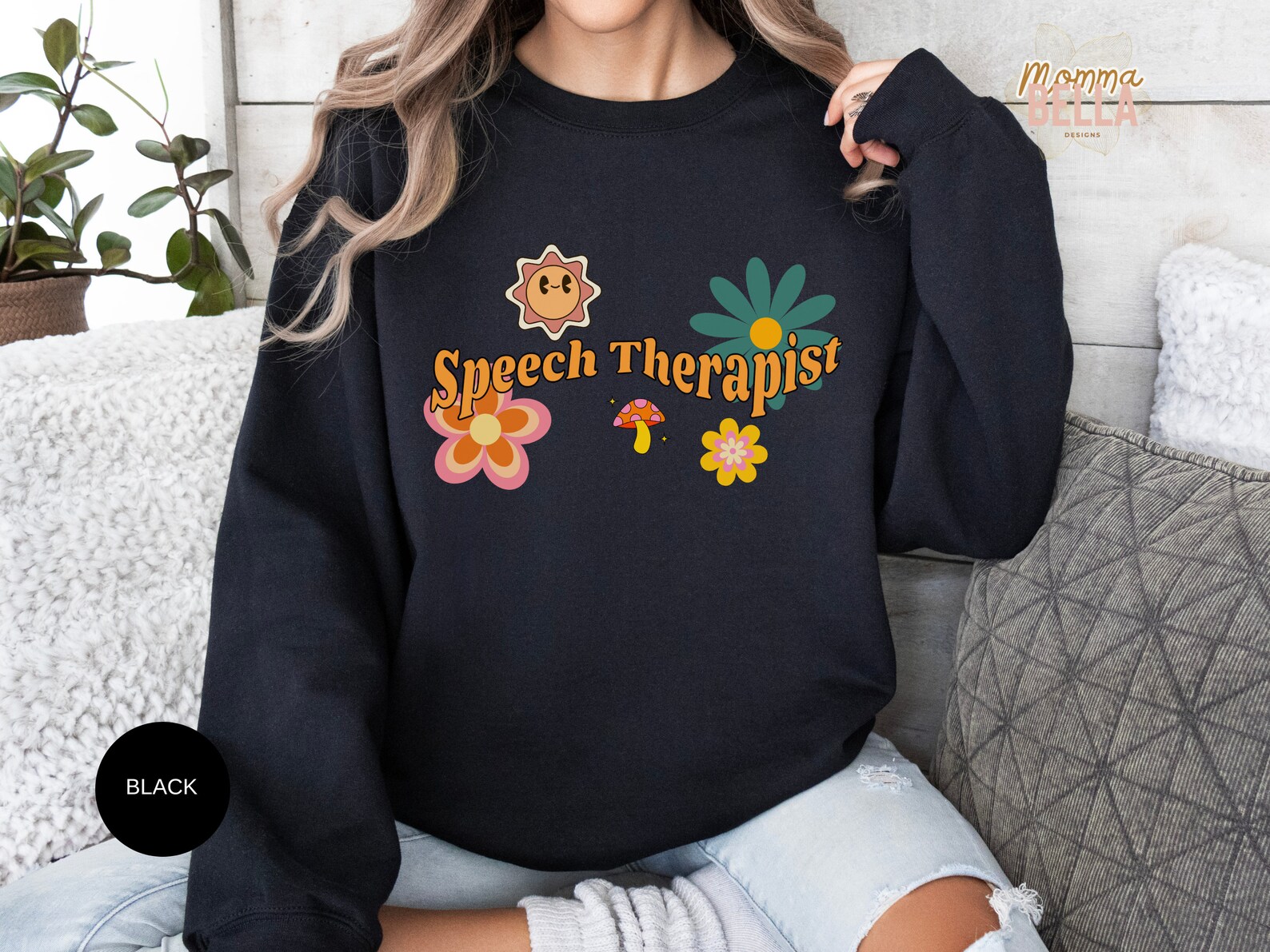 Speech Therapy Sweatshirt Speech Therapy Shirt Teach Sweatshirt Slp ...