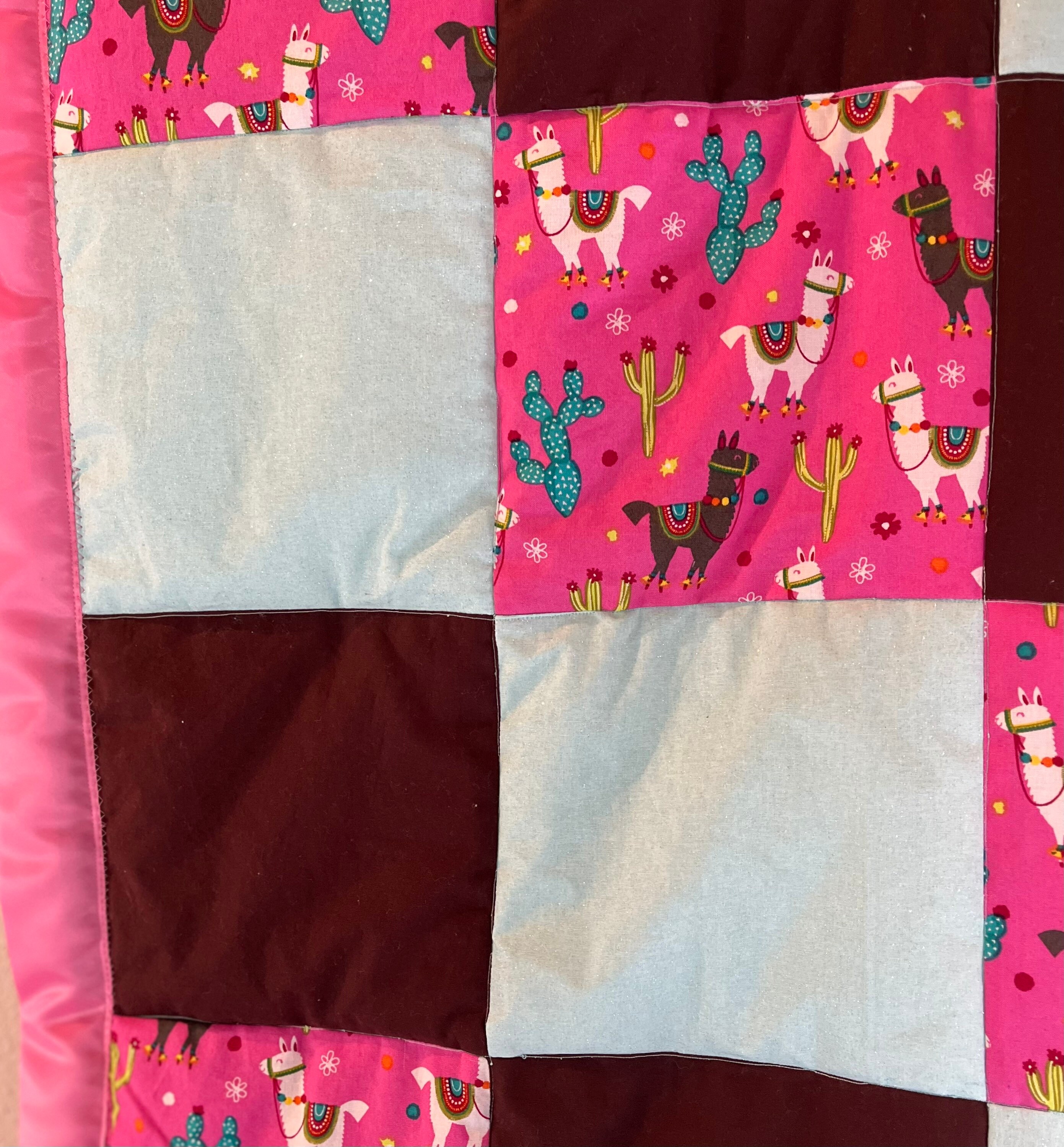 Happy Llama Quilt - Etsy