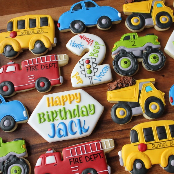 Car Cookies - Etsy