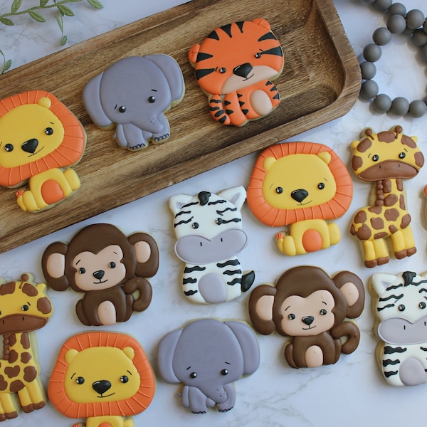 Animal Cookies - Etsy