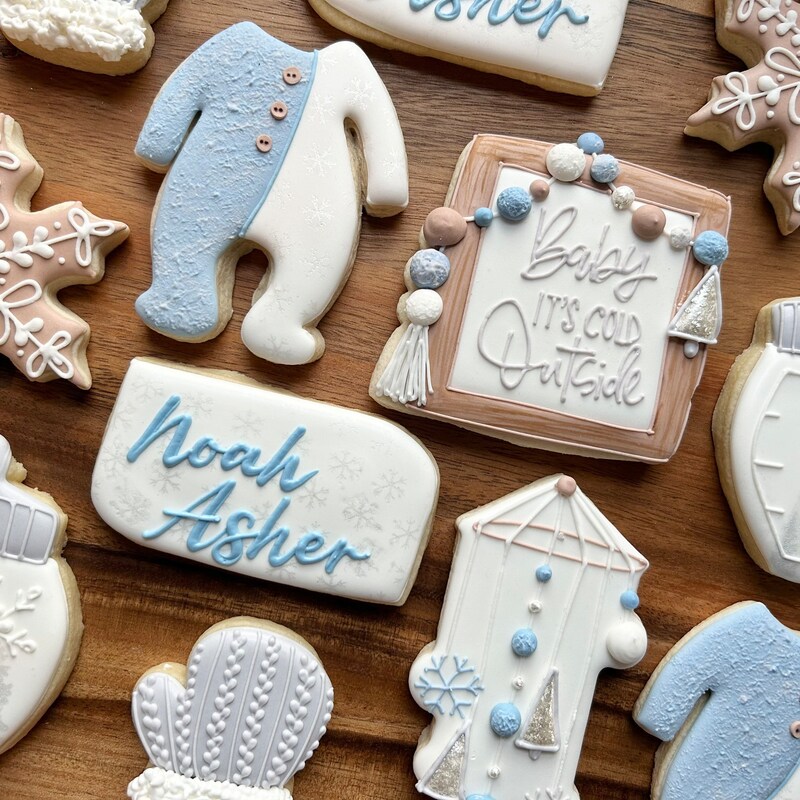 Winter Sugar Cookies - Etsy