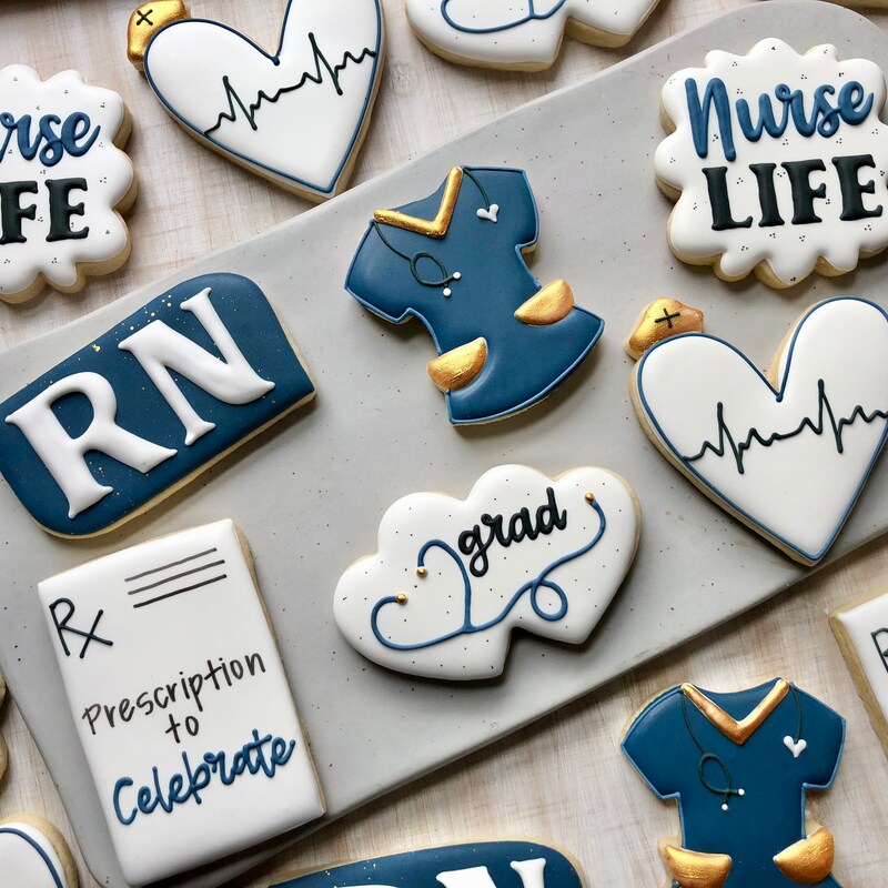 Nurse Cookies - Etsy