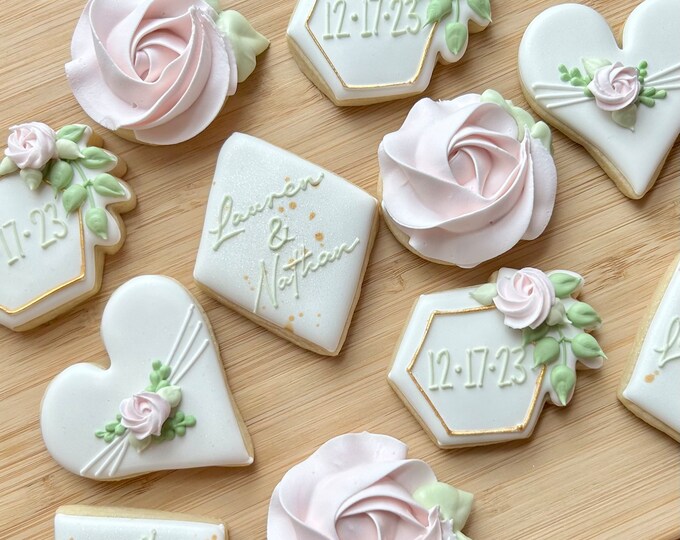 Wedding Cookies - Etsy