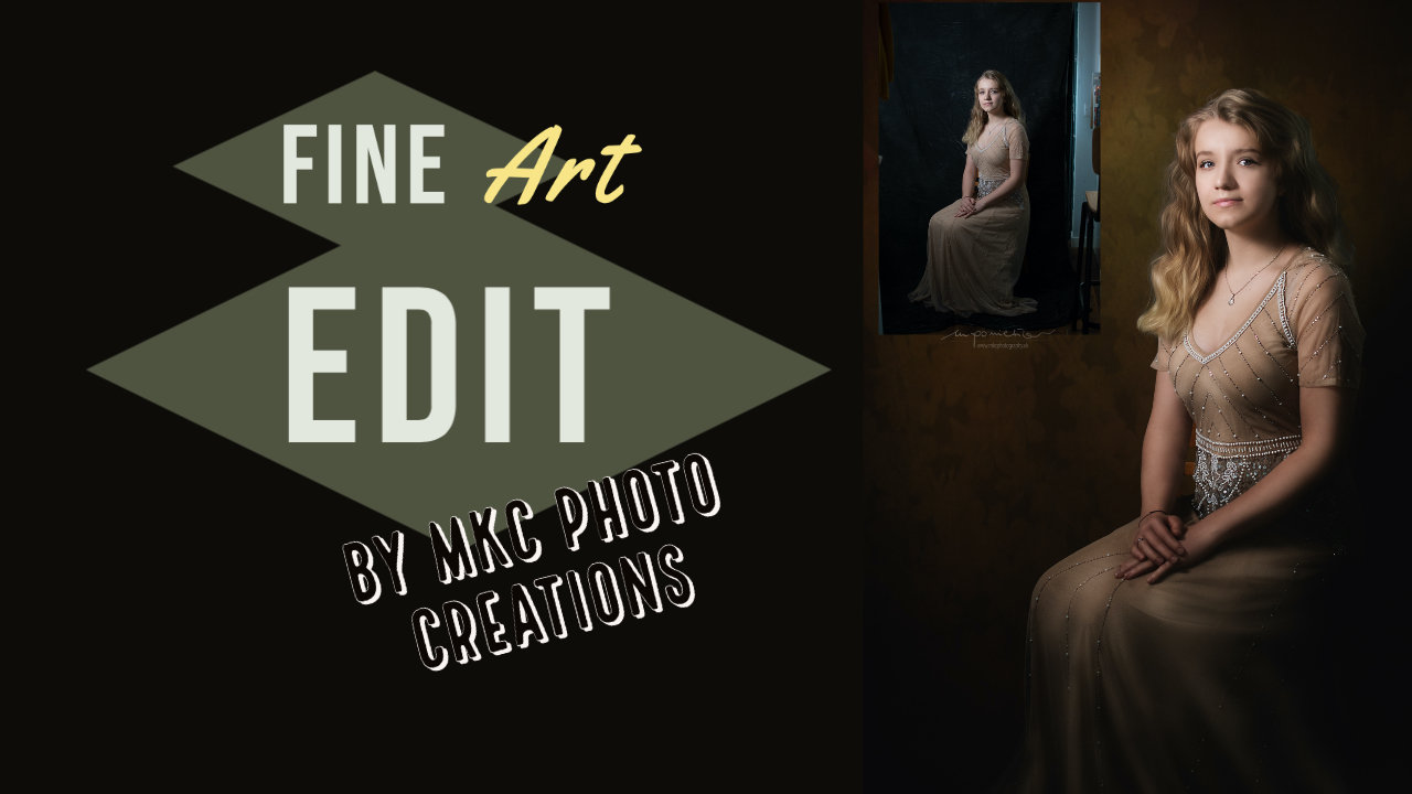 TUTORIAL Fine Art Edit, Rembrandt Style. Portraiture, Moody, Classy ...