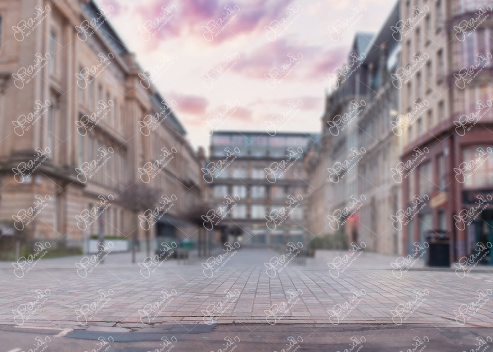 City Backdrop, City Digital Background, Glasgow City Centre ...