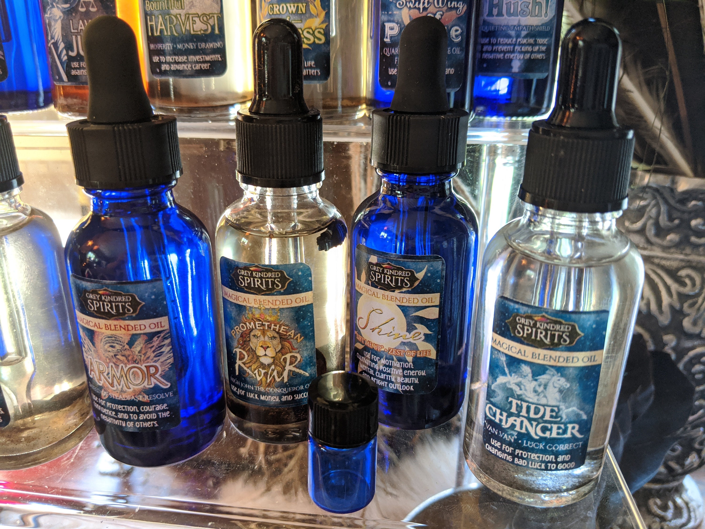 Spell Oil Sample - Single or Collection Pack - Etsy