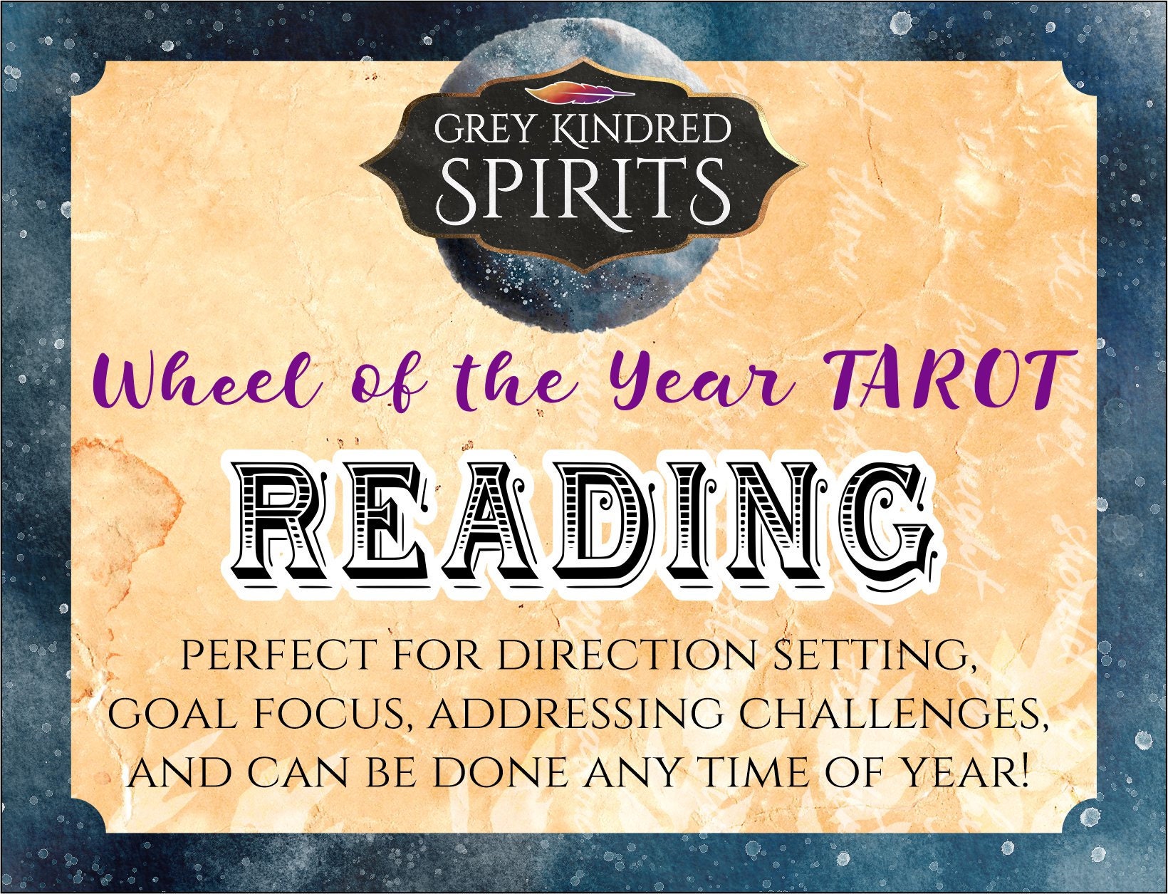 Tarot Reading: Wheel of the Year | Etsy