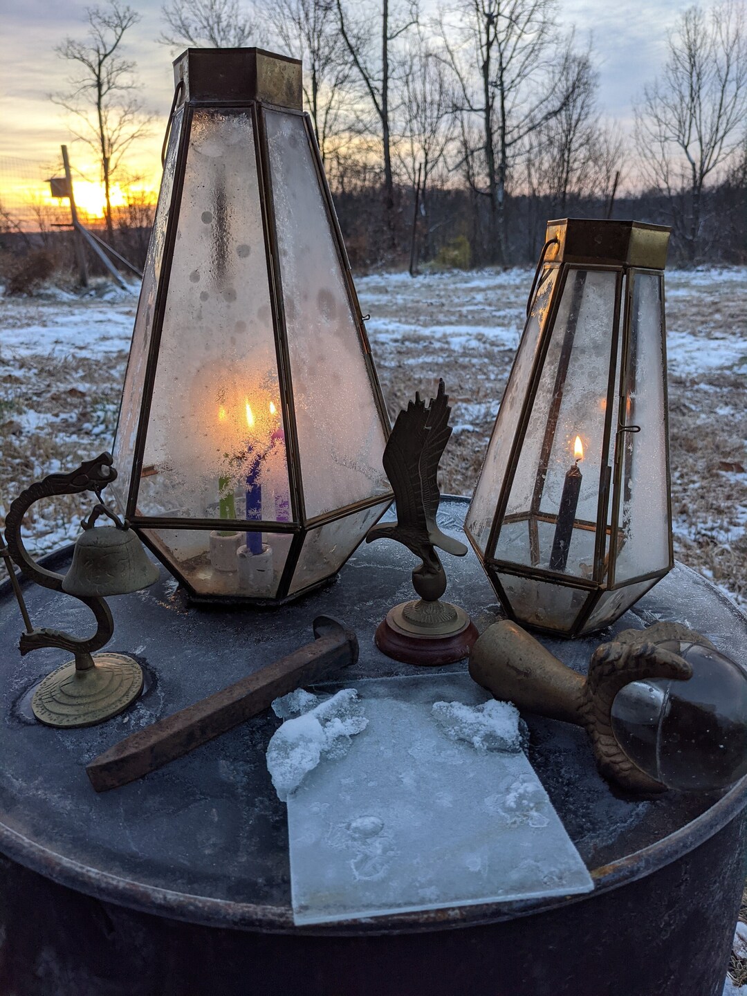 Frost Service - Outdoor Ritual - Digital Photos and Divinatory Report ...