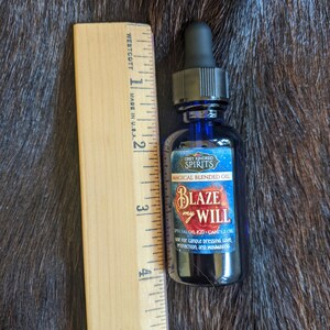 Blaze My Will Spell Oil • Special Oil #20 • Candle Oil • Wick Oil ...