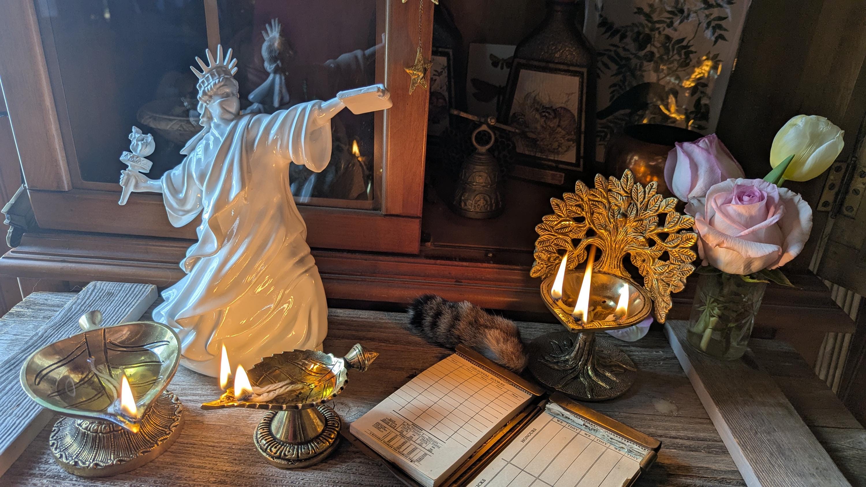 Custom Fire Service - Oil Lamp Blessing - Fire Scrying - Divination ...