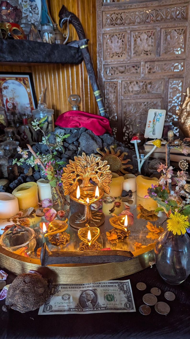 Custom Fire Service - Oil Lamp Blessing - Fire Scrying - Divination ...