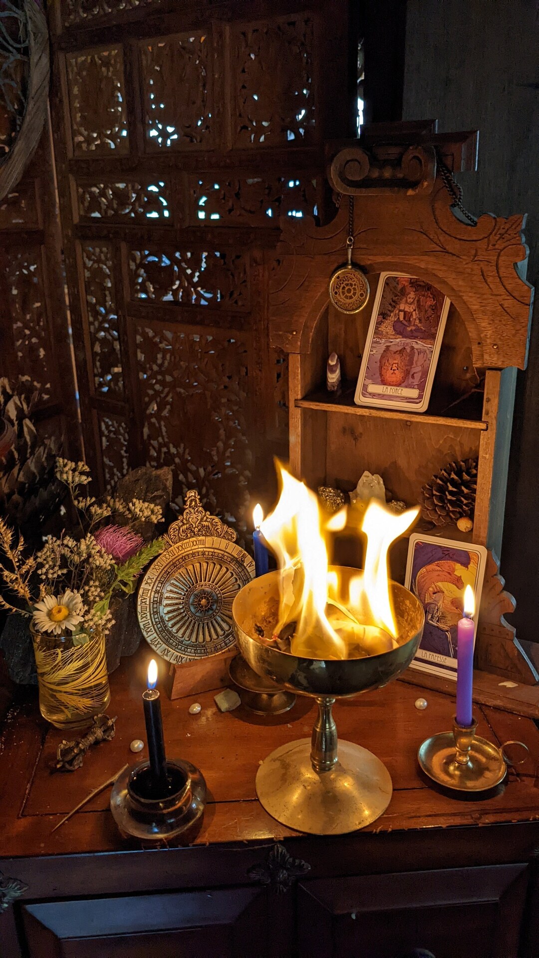 Oracle Fire Reading - Ask a Question, Let the Flames Answer - Etsy