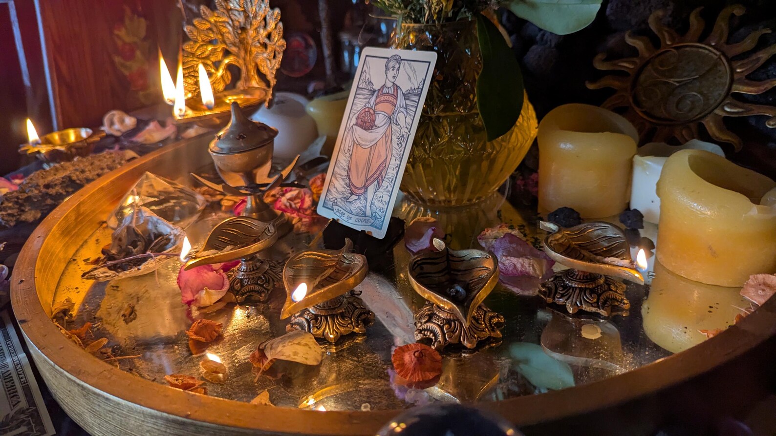 Custom Fire Service - Oil Lamp Blessing - Fire Scrying - Divination ...