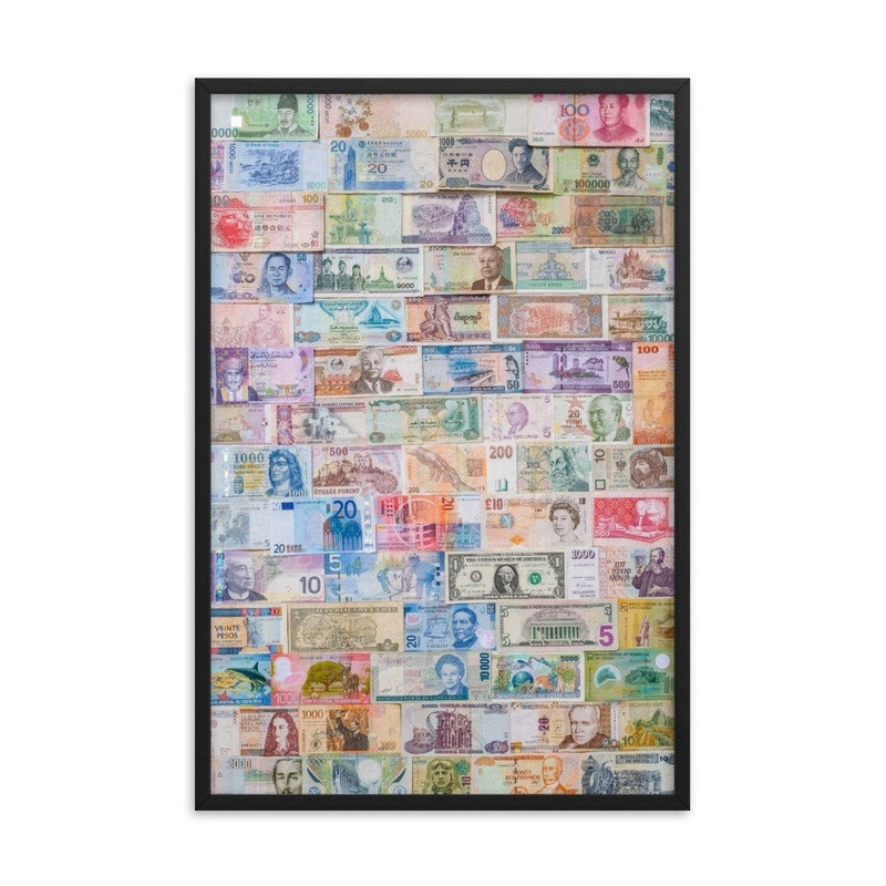 Currency Display Frame - Etsy
