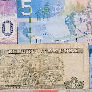 Foreign Currency- Collage of Paper Money From Around the World *digital ...