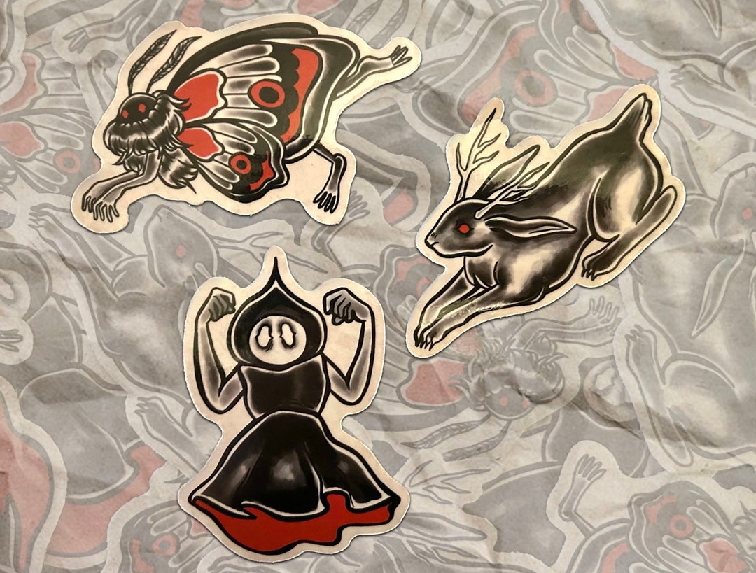 Cryptids Sticker Pack - Etsy