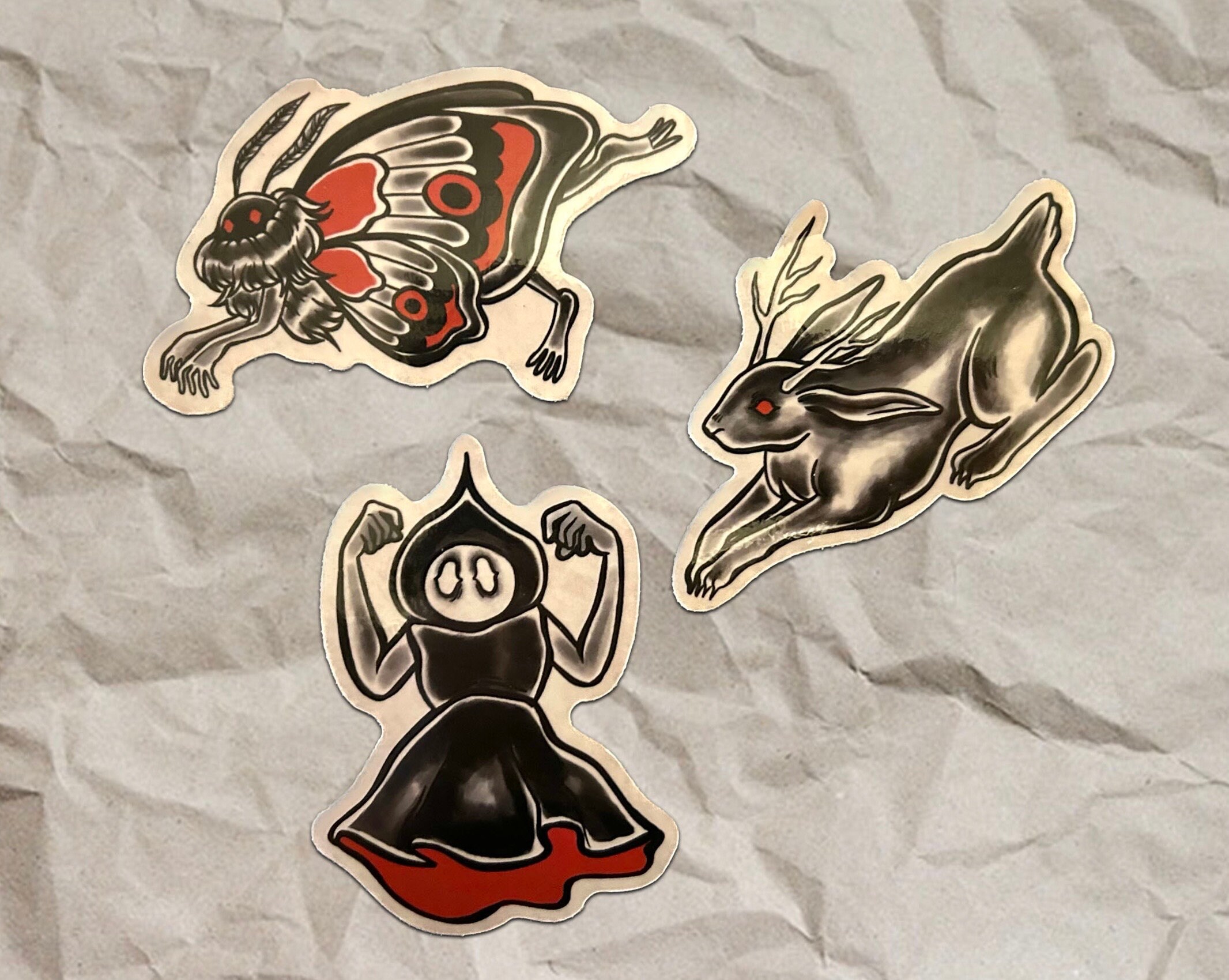 Cryptids Sticker Pack - Etsy