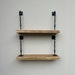 Shelving, Rustic Shelves, Chain Shelf, Hanging Shelves. - Etsy UK