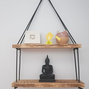 Rustic Rope Shelving - Etsy