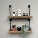 Shelving, Rustic Shelves, Chain Shelf, Hanging Shelves. - Etsy UK
