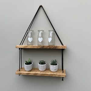 Rustic Rope Shelving | Etsy