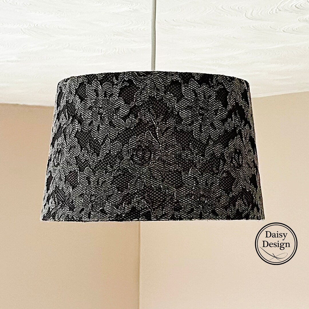 Lace Ceiling Lampshade, Lace Table Lampshade, Lace Floor Lampshade ...
