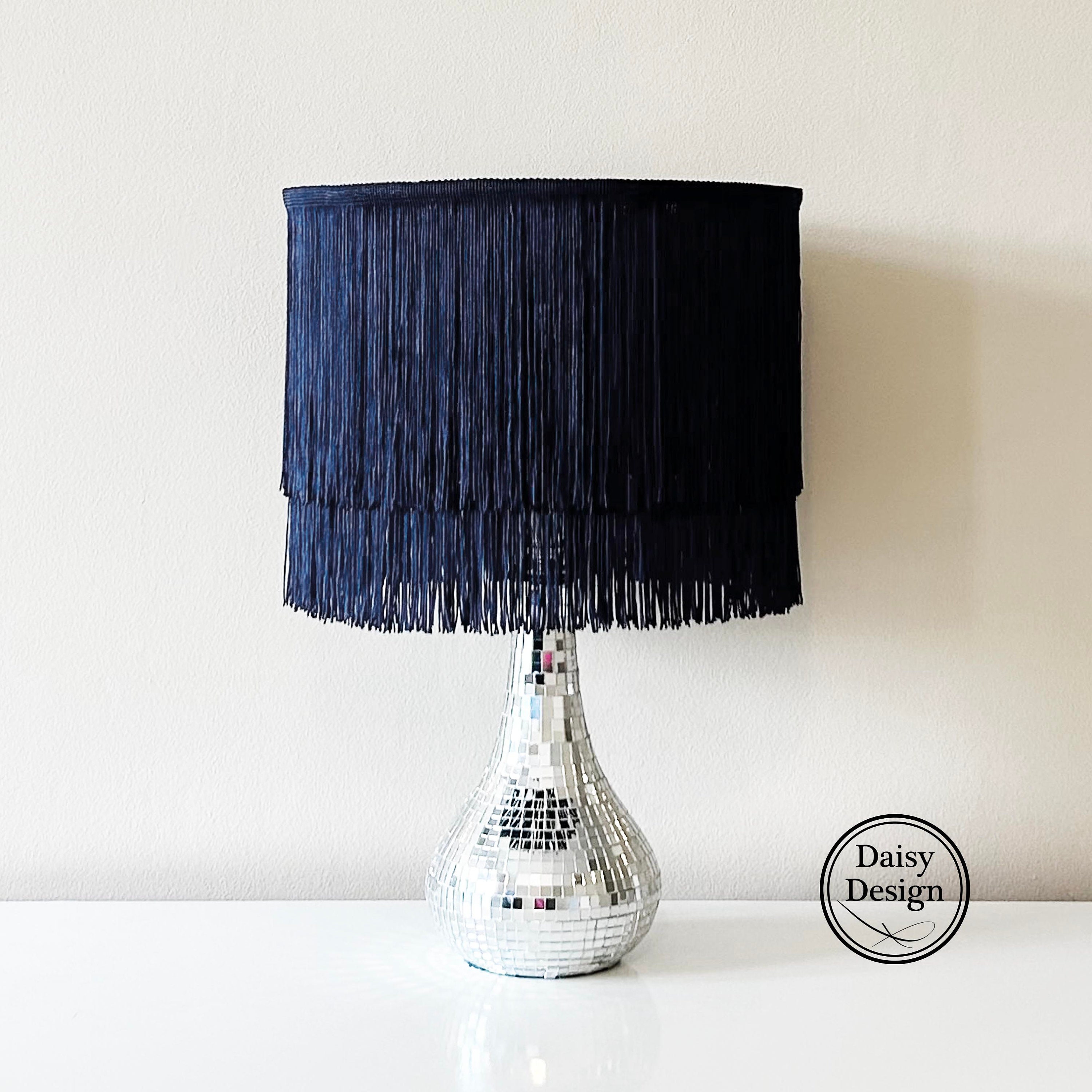 Tassel Lampshade, Fringe Chandelier, Tassel Table Chandelier, Tassel ...