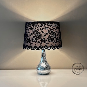 Lace Table Lampshade, Lace Floor Lampshade, Lace Ceiling Lampshade ...