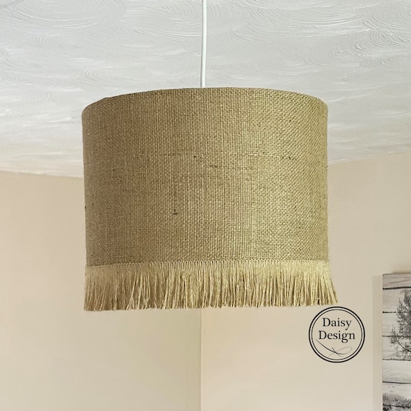 Burlap Lampshade - Etsy