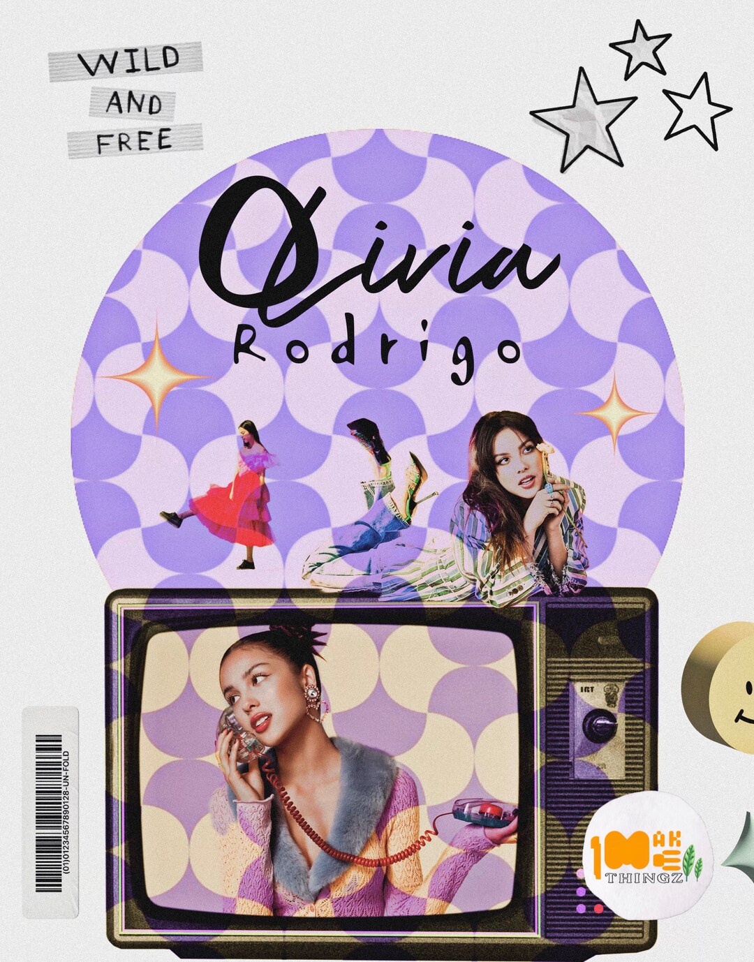 Olivia Rodrigo Print - Etsy