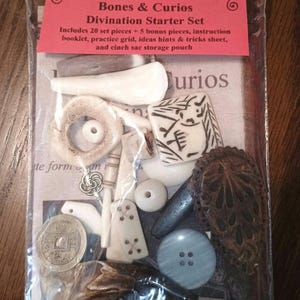 Throwing Bones & Curios Deluxe Divination Set With Guide N Tricks, Tips ...