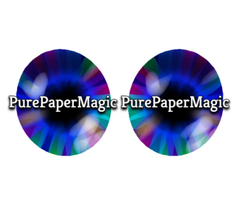 Vroid Eye Texture: Blue Opal Eyes - Etsy