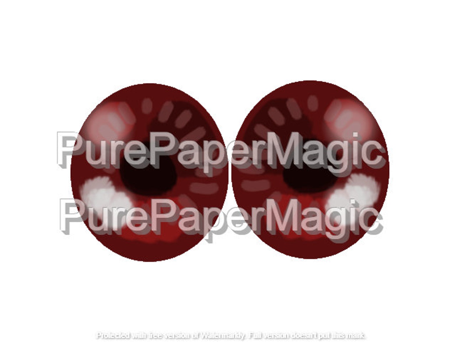 Vroid Eye Texture: Painted Red Eyes - Etsy