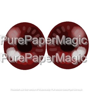 Vroid Eye Texture: Painted Red Eyes - Etsy