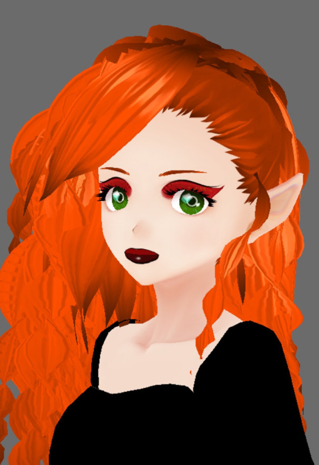 Vroid Makeup Layer: Ruby Blossom - Etsy