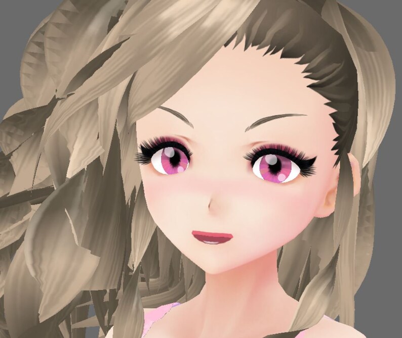 Vroid Makeup, Eyes, and Eyelashes - Etsy Canada