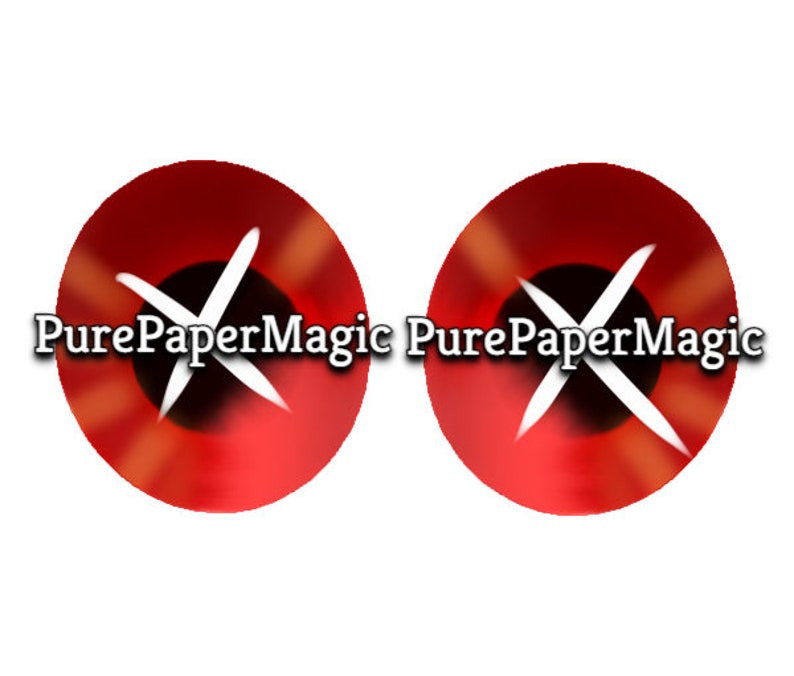 Vroid Eye Texture: Red Death Eyes - Etsy