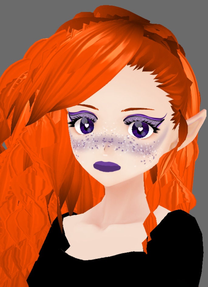 Vroid Makeup Layer: Galactic Plum - Etsy UK