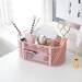 Blu Monaco Pink Desk Organizer With Drawer for Home or Office - Etsy